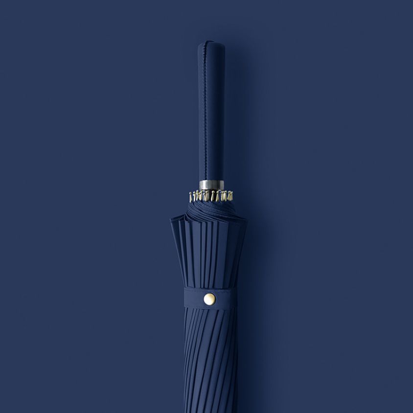 Men's Business 24 Bone Long Handle Straight Umbrella | umbrella ...