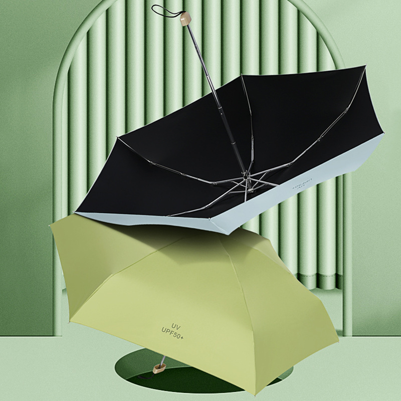 Ultra-Light Small And Fresh Five-Fold Umbrella | umbrella manufacturers
